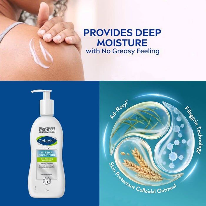 Cetaphil PRO Eczema Body Moisturizer for Itchy Skin | myAster