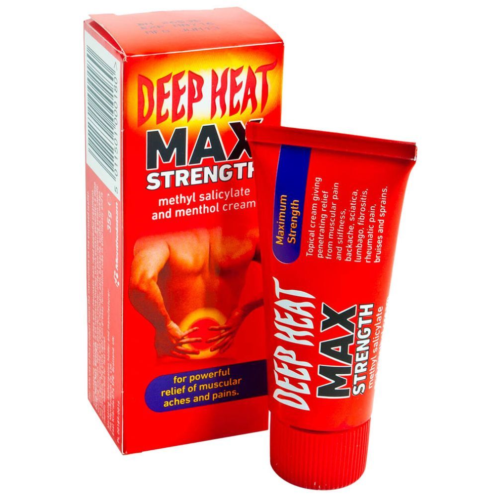 Deep Heat Maximum Strength Cream 35g - myAster