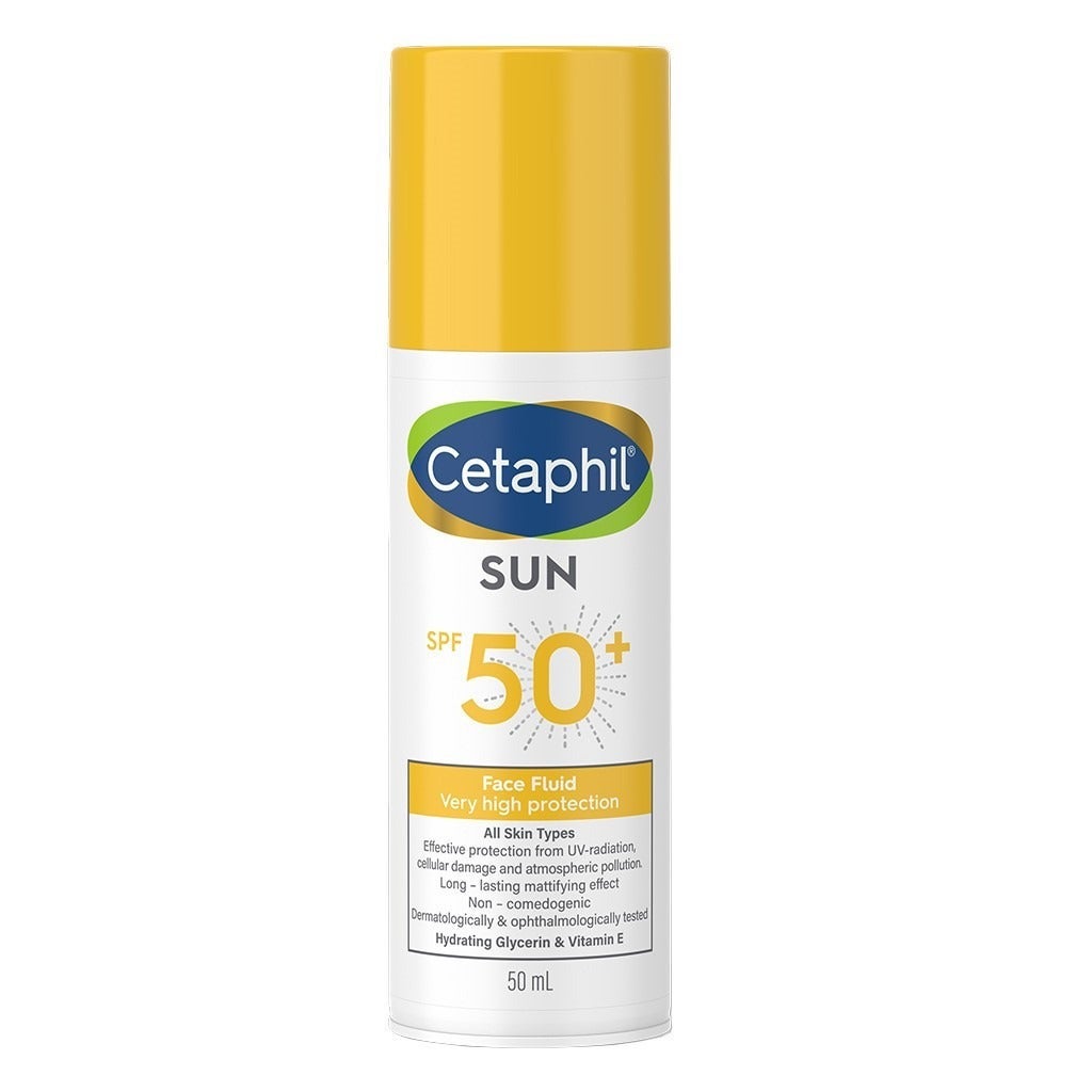 Cetaphil Sun SPF50+ Face Fluid Non-Tinted 50ml - myAster