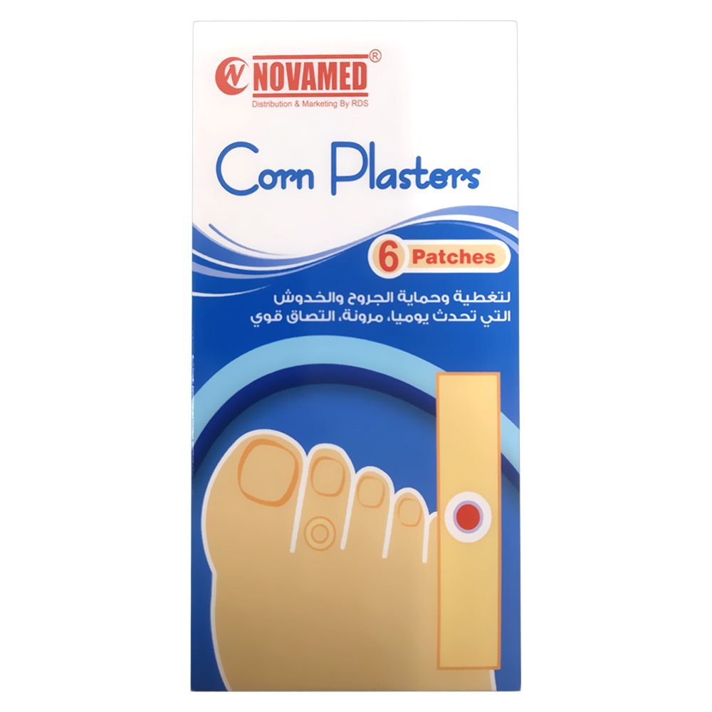 Novamed Corn Plaster HY801, Pack of 6's - myAster