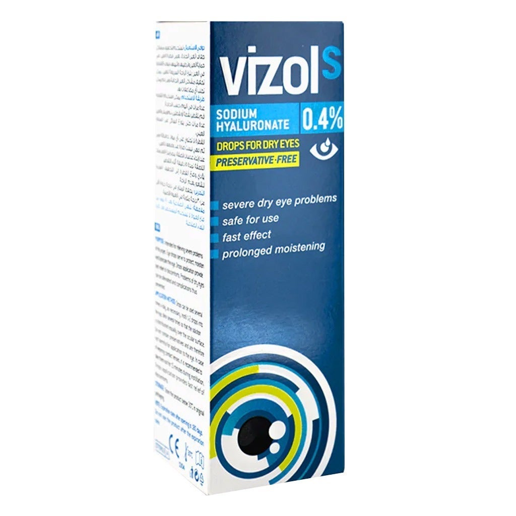 Vizol S 0.4% Eye Drops 10ml - myAster