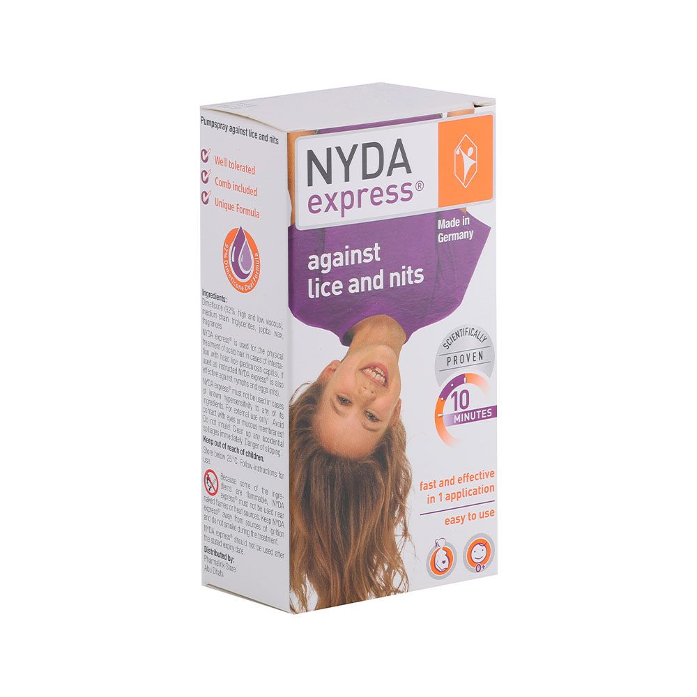 Nyda Express Pumpspray Against Lice And Nits 50ml - myAster