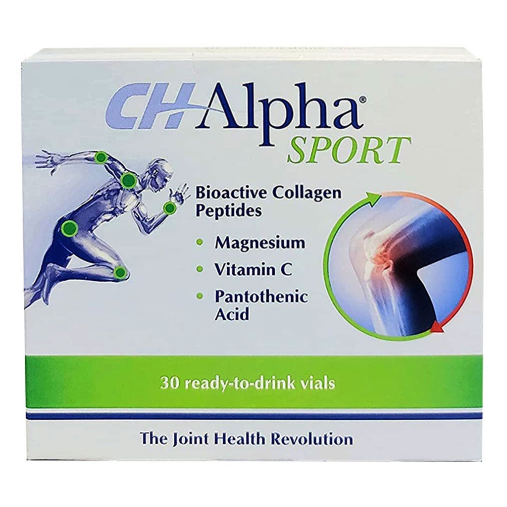 CH Alpha Sport Drinkable Collagen Peptide Vials, 30's | myAster