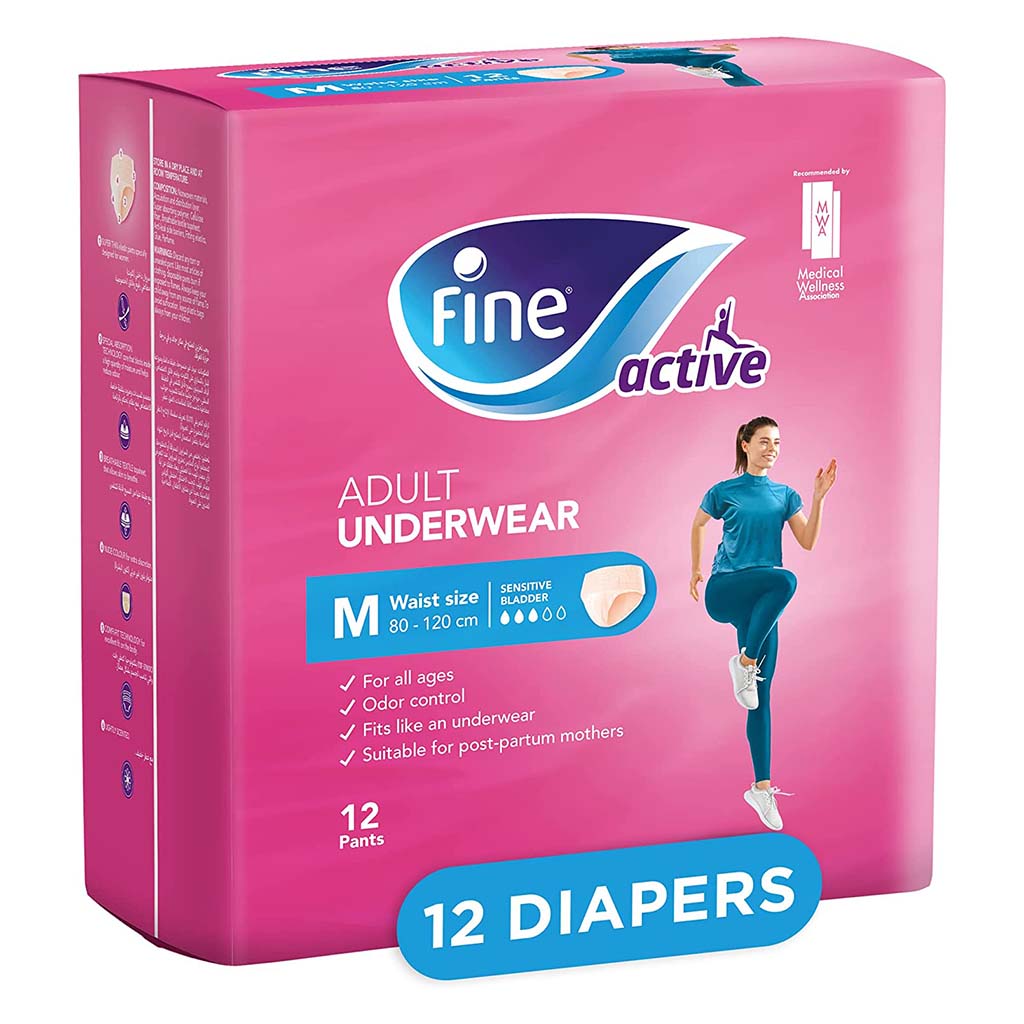 Fine Care Underwear Style Pull Up Adult Diaper For Incontinence ...