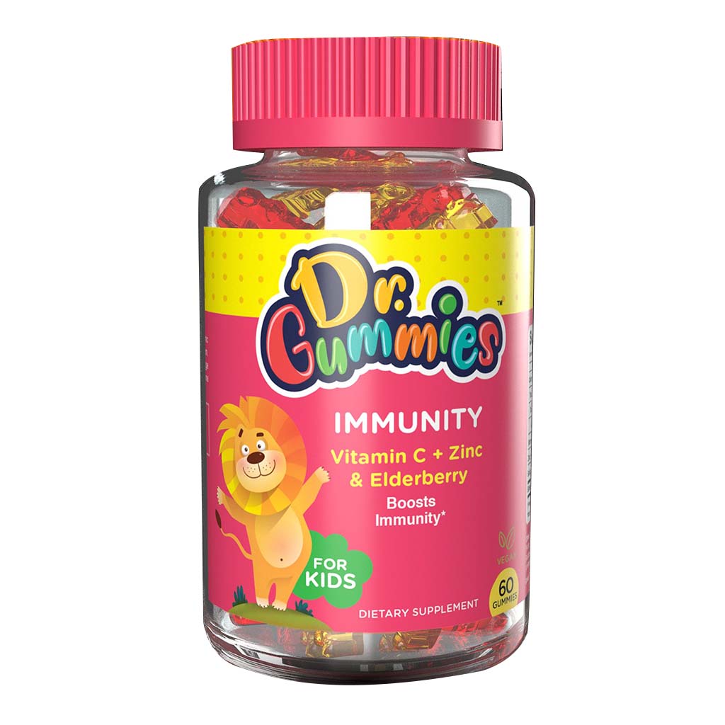 Dr. Gummies Immunity Booster Gummies With Vitamin C + Zinc & Elderberry ...