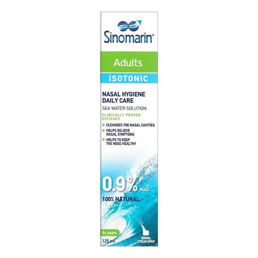 Sinomarin Isotonic Adults Nasal Spray 125ml - myAster