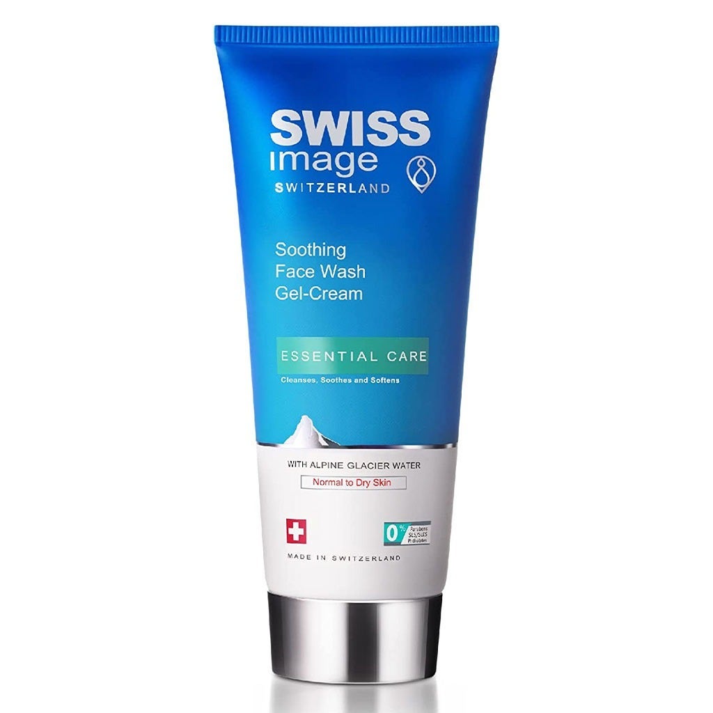Swiss Image Essential Care Soothing Face Wash Gel-Cream For Normal To ...
