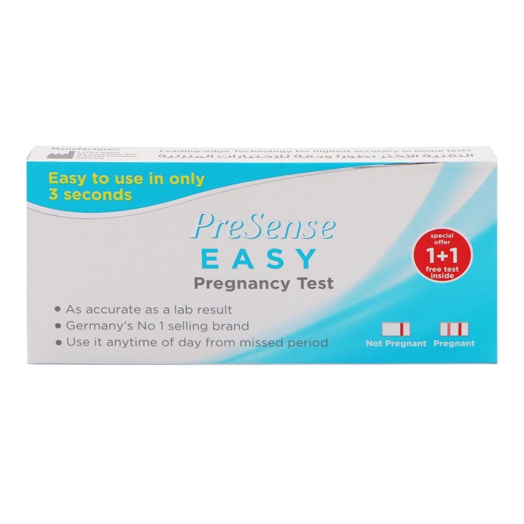 PreSense Easy Pregnancy Test Strip - 2 Strips - myAster