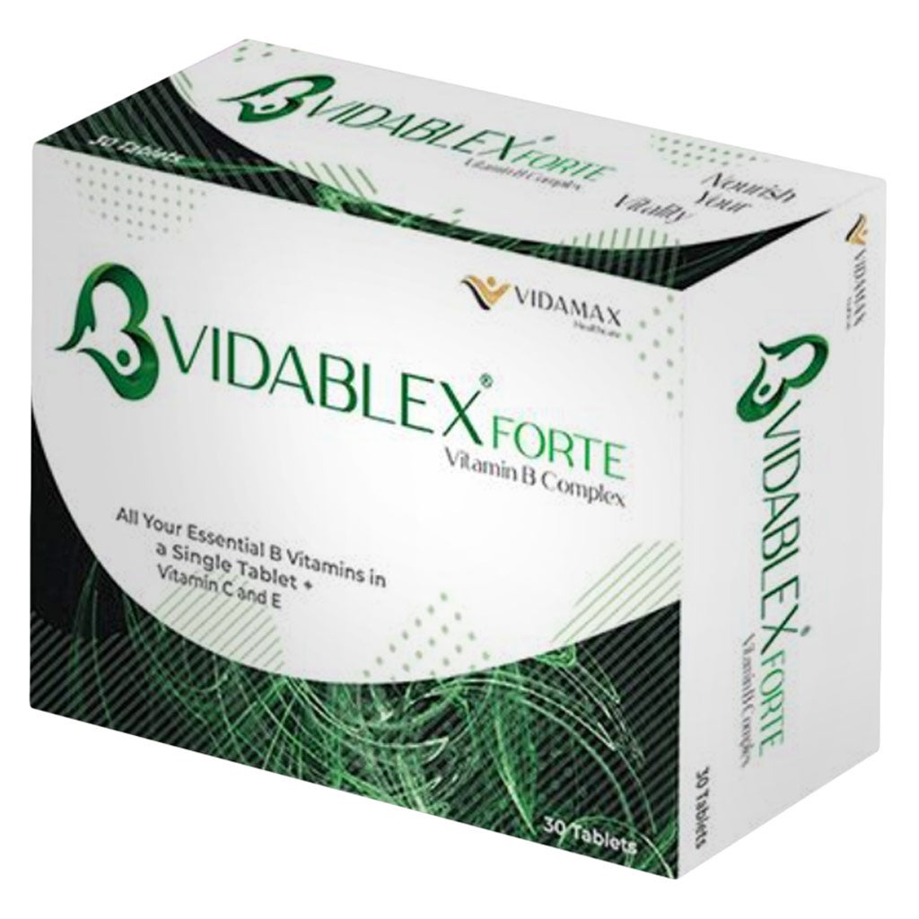 Vidamax Vidablex Forte Vitamin B Complex Tablets, Pack of 30's - myAster