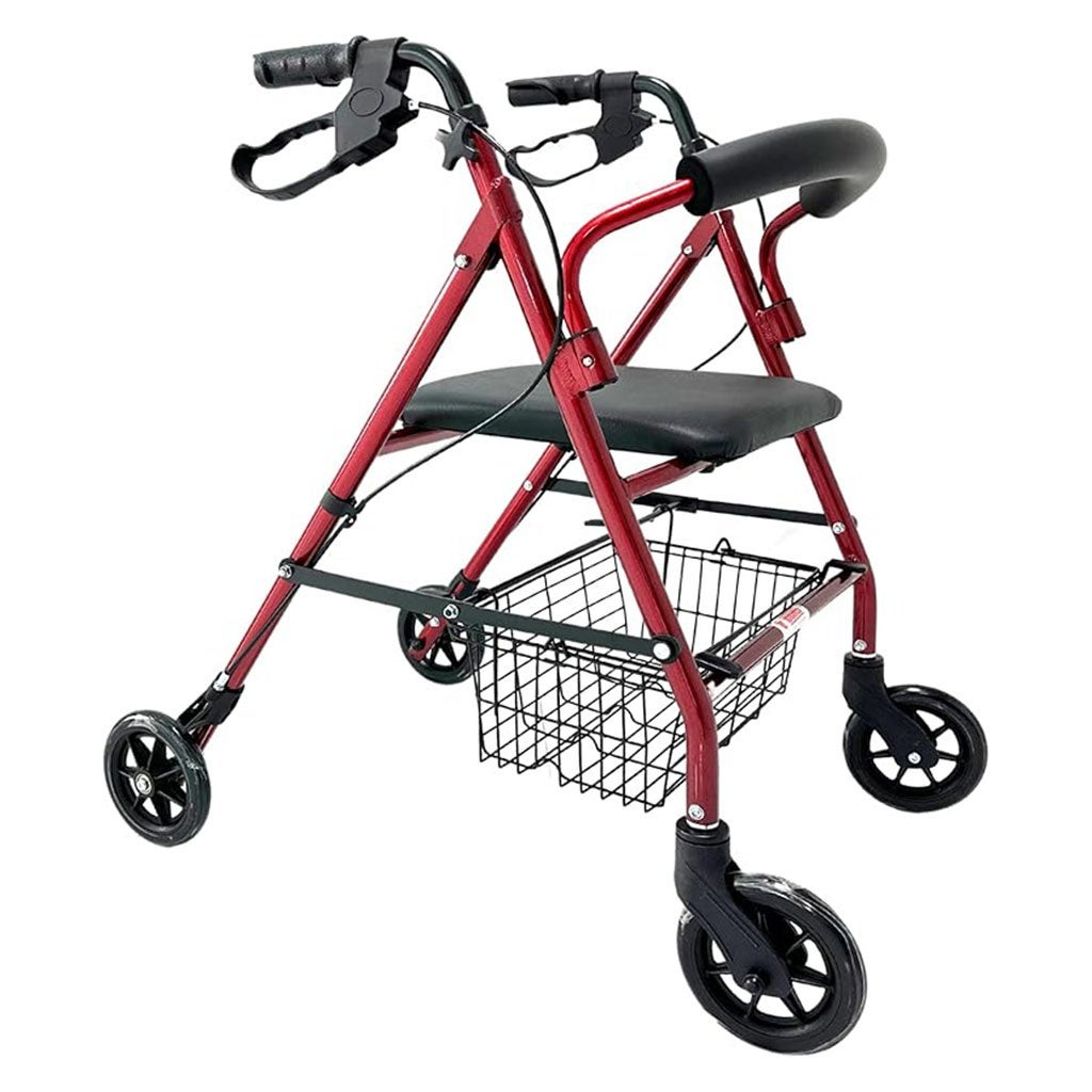 Novamed Detachable Lightweight Four Wheel Rollator 9144L - myAster