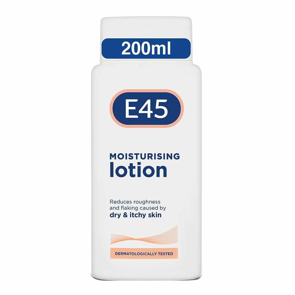 E45 Moisturizing Body Lotion For Dry, Sensitive Skin 200ml - myAster