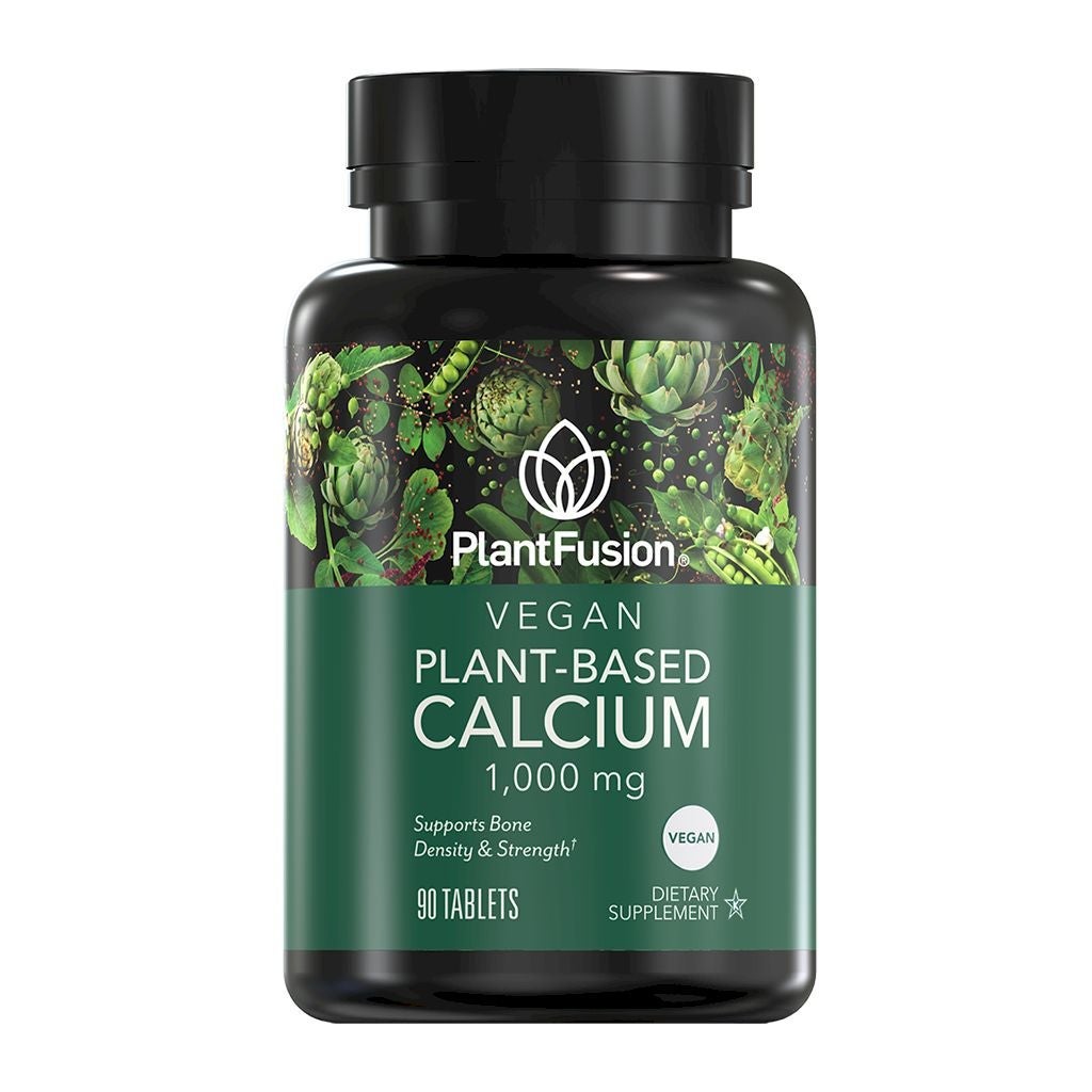 Plant Fusion Vegan Plant-Based Calcium 1000mg Tablets, Pack of 90's ...