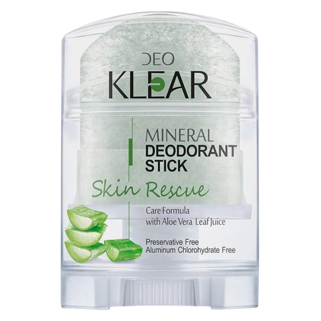 Deo Klear Skin Rescue Mineral Deodorant Stick 70g - myAster