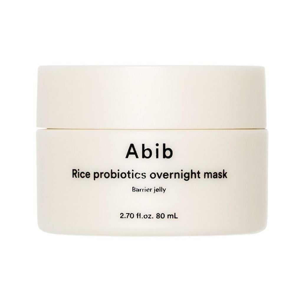 Abib Barrier Jelly Rice Probiotics Overnight Face Mask 80ml - myAster