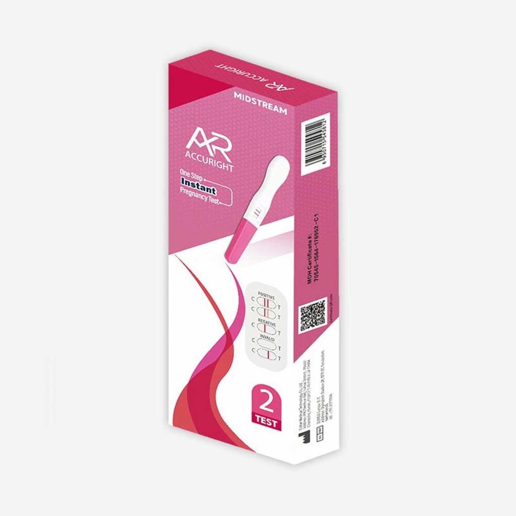 Falcon Med Midstream Pregnancy Test Kit - 2 Strips - myAster