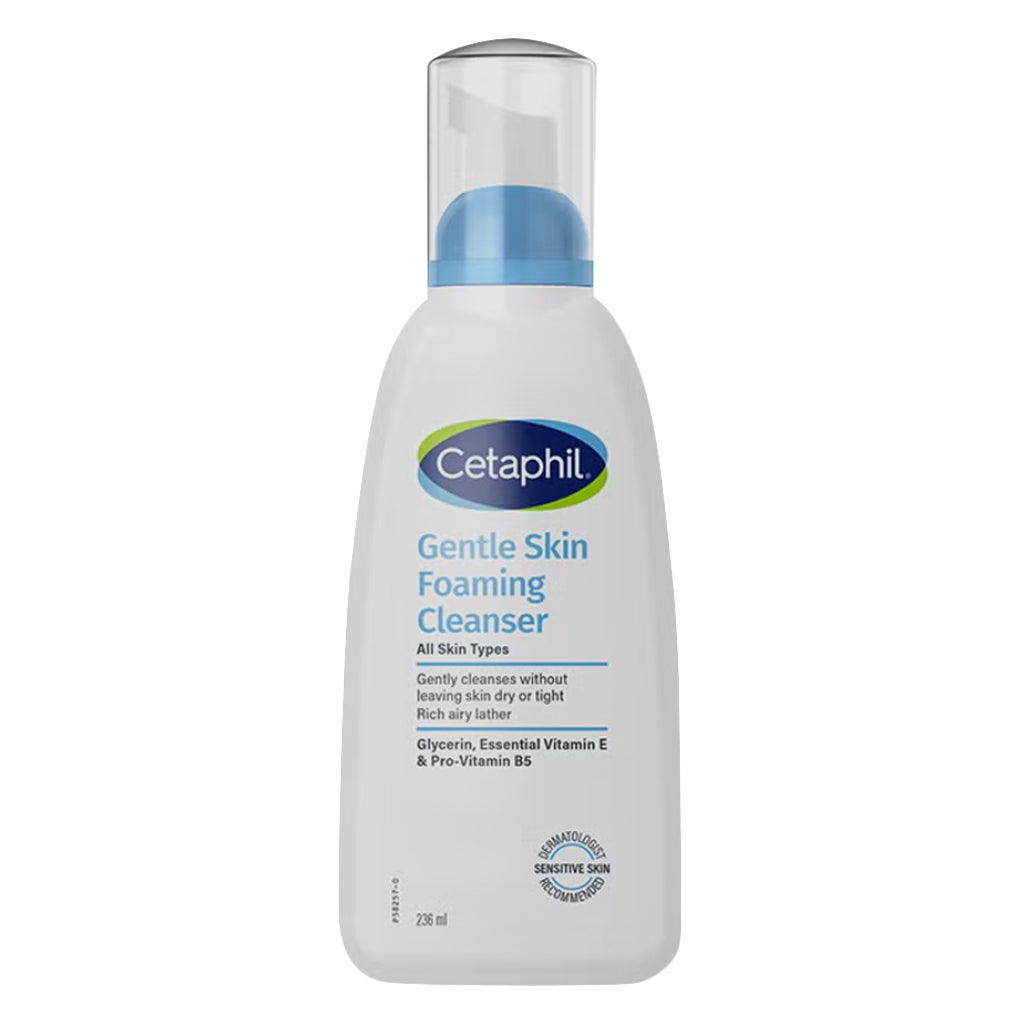 Cetaphil Gentle Skin Foaming Cleanser 236ml - myAster
