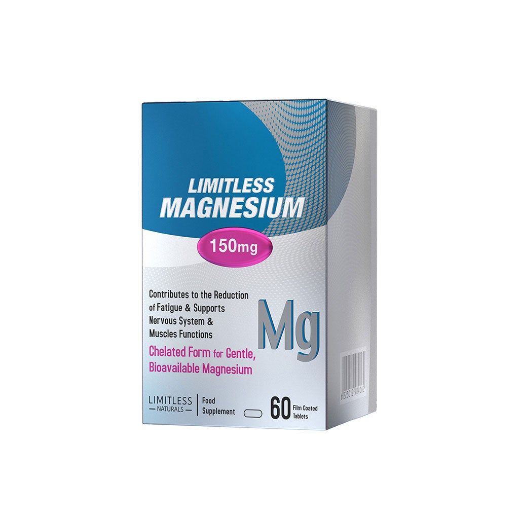Eva Pharma Limitless Magnesium 150mg Tablets, Pack of 60's - myAster