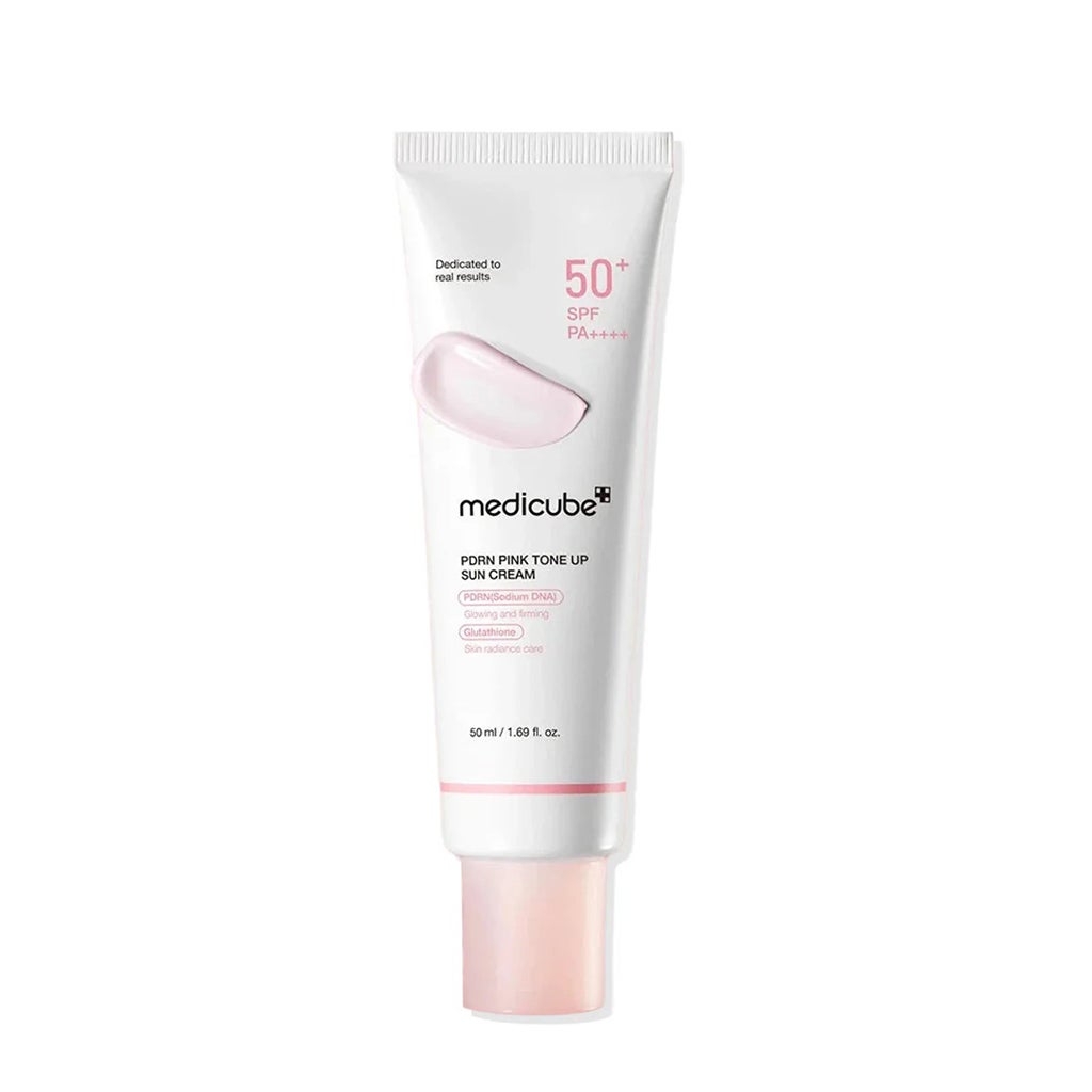 Medicube PDRN Pink Tone Up SPF50+ PA++++ Sun Cream 50ml - myAster